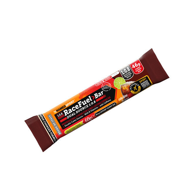 NamedSport Race Fuel Bar - Cola Lime - 20 x 60 gram (LET OP! THT 10-3 ...