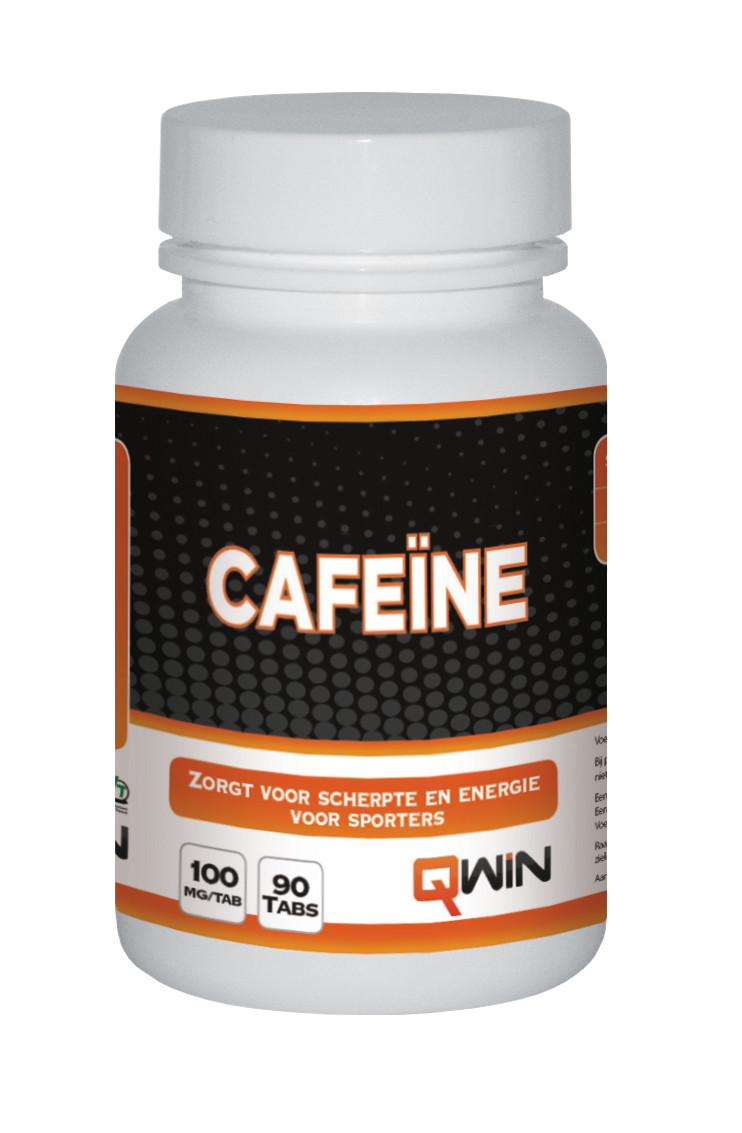 QWIN Caffeine - 90 Tabs (LET OP! tHT 11-2025) - Energy Boosters & Shots ...