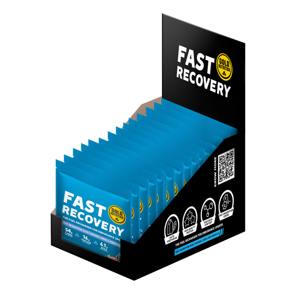GoldNutrition Fast Recovery - 15 x 80 gram - Hersteldrank - Na de ...
