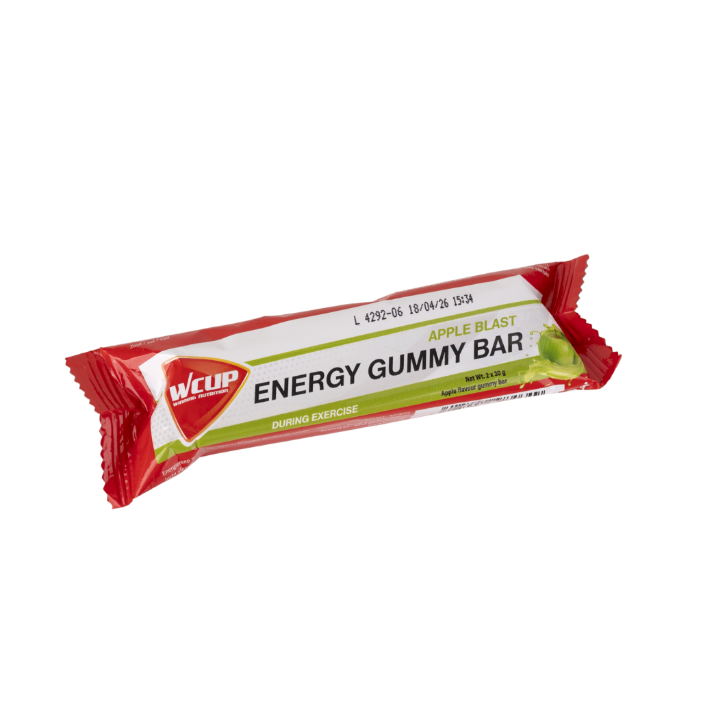 Wcup Energy Gummy Bar - Apple Blast - 1 x 60 gram - Energiesnoepjes ...