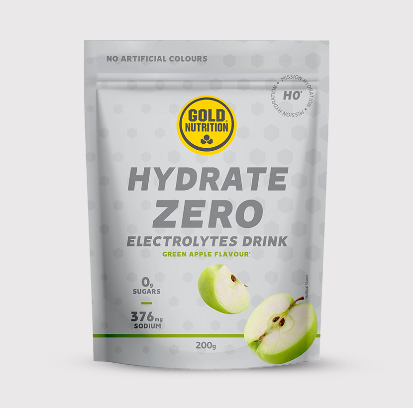 GoldNutrition Hydrate Zero H0 - 200 gram + Gratis Bidon - Isotone ...