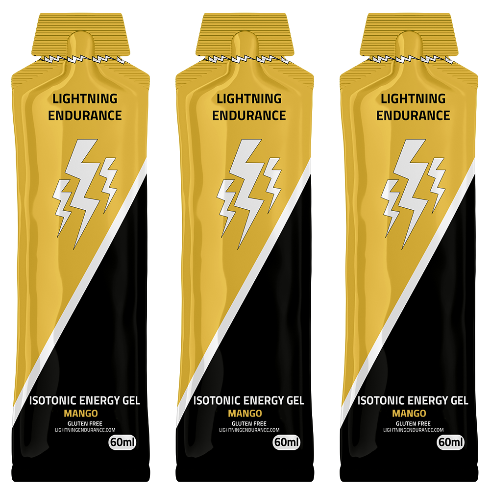 Laatste voorraad: Lightning Endurance Isotonic Energy Gel - Mango - 24 ...