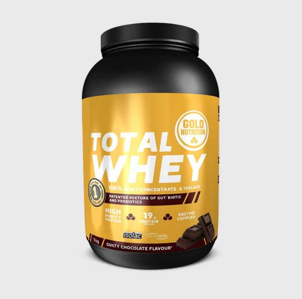 GoldNutrition Total Whey - Chocolate - 1000 gram (LET OP! THT 31-3-2025 ...
