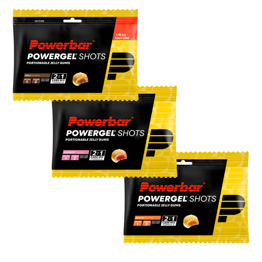 Proefpakket Powerbar PowerGel Shots met 12 shots - Proefpakket Energy ...
