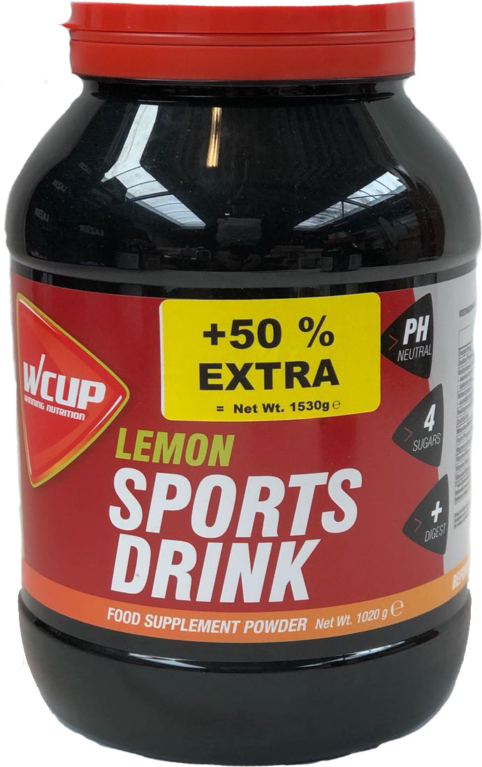 WCUP Sports Drink - 1530 gram - WCUP - Energiedrank - Sportdranken ...